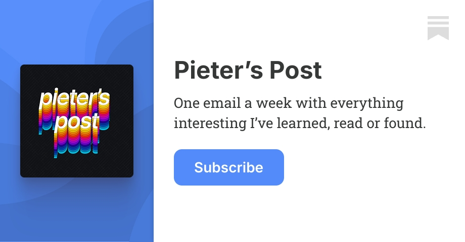 Pieter’s Post | Substack