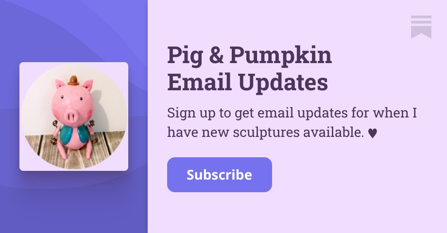 Pig & Pumpkin Email Updates | Megan | Substack