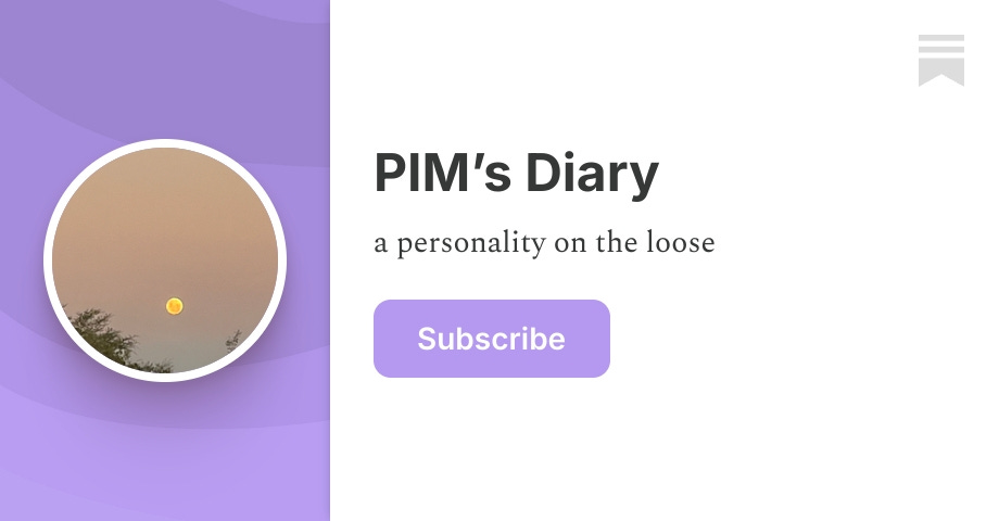 PIM’s Diary | Substack
