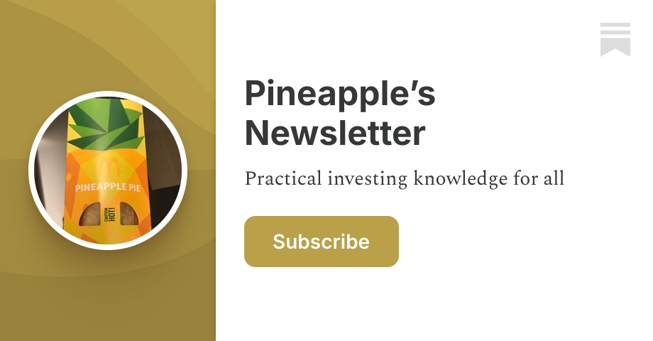 Pineapple’s Newsletter | Pineapple Pie | Substack