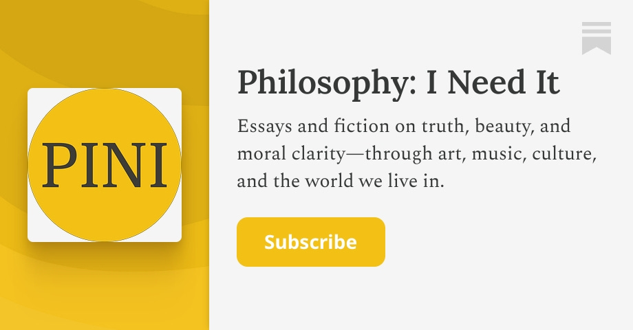 Philosophy: I Need It | Yonatan Daon | Substack