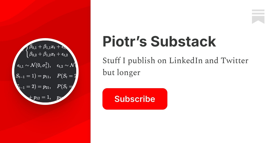 Piotr’s Substack | Piotr Pomorski | Substack