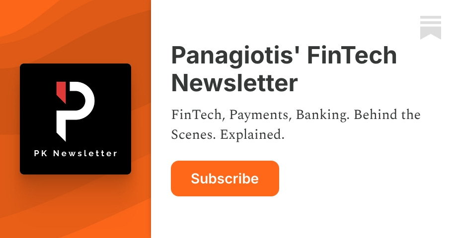 Panagiotis' FinTech Newsletter | Panagiotis Kriaris | Substack