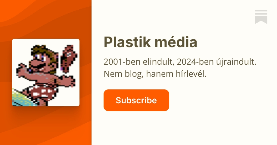 Plastik média | József Schaffer | Substack
