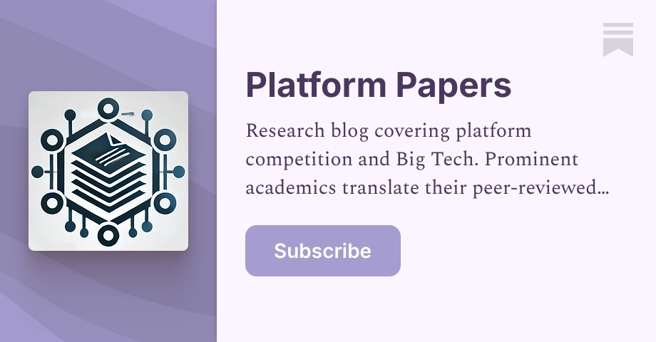 Platform Papers | platformpapers | Substack