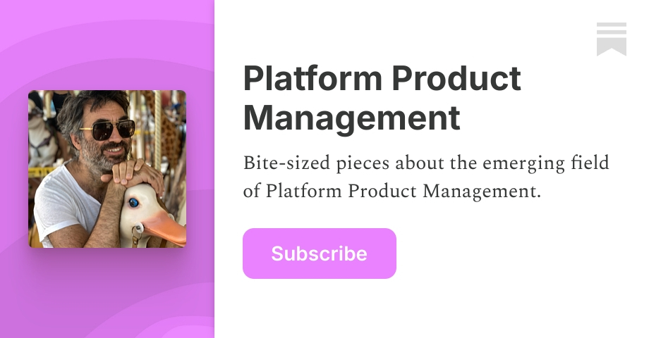 Platform Product Management | Jeremy Hartley | Substack