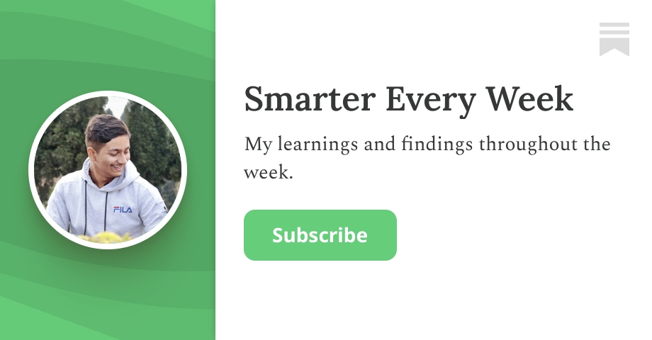 Smarter Every Week | Plawan Ghimire | Substack
