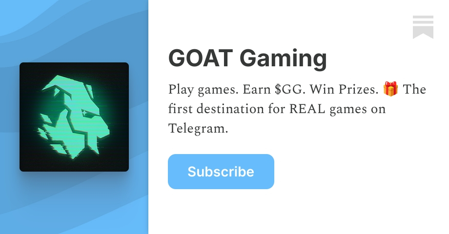 GOAT Gaming | Substack