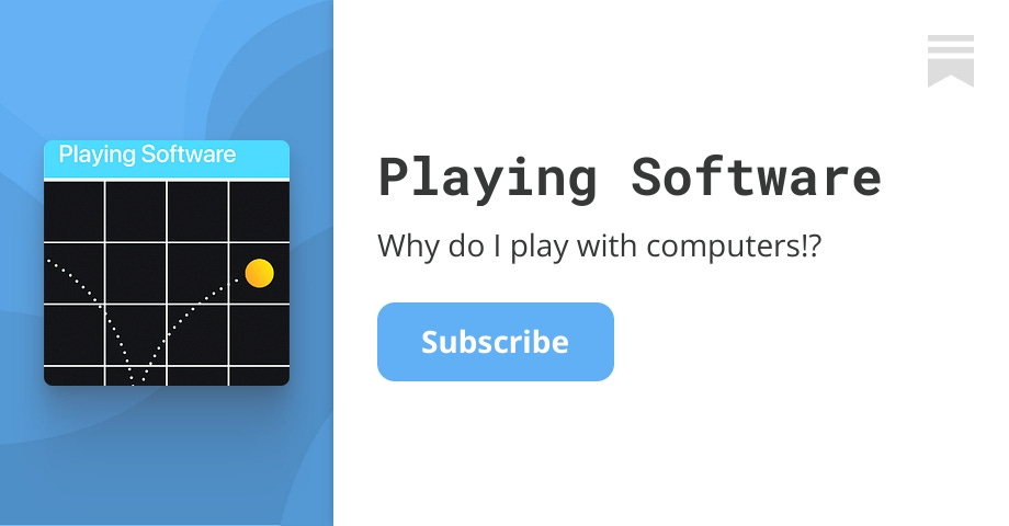 Playing Software | Miguel Sicart | Substack