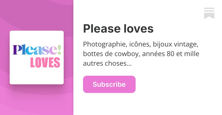 Please loves | Olivia da Costa | Substack