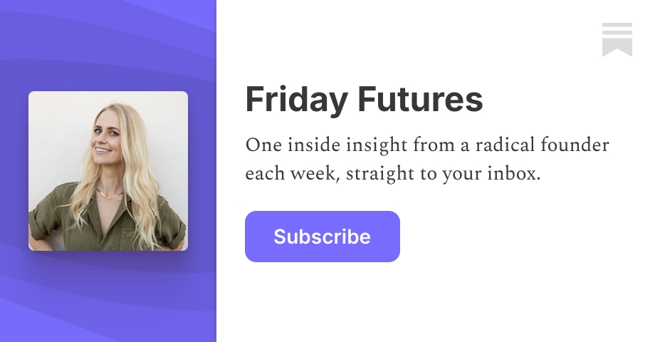 Friday Futures | Alana Podrx | Substack