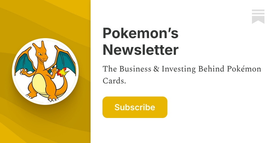 Pokemon’s Newsletter | Pokemon Investor | Substack