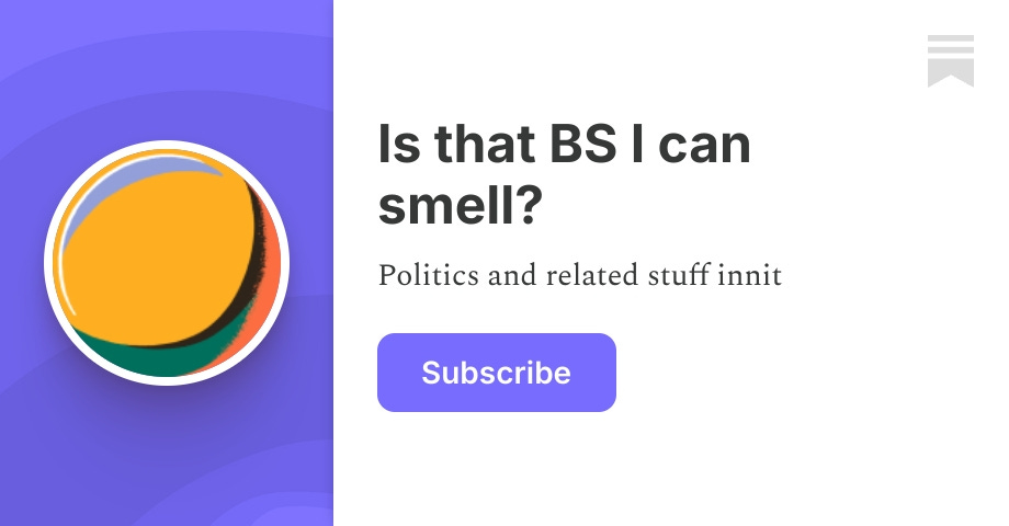 Is that BS I can smell? | Substack