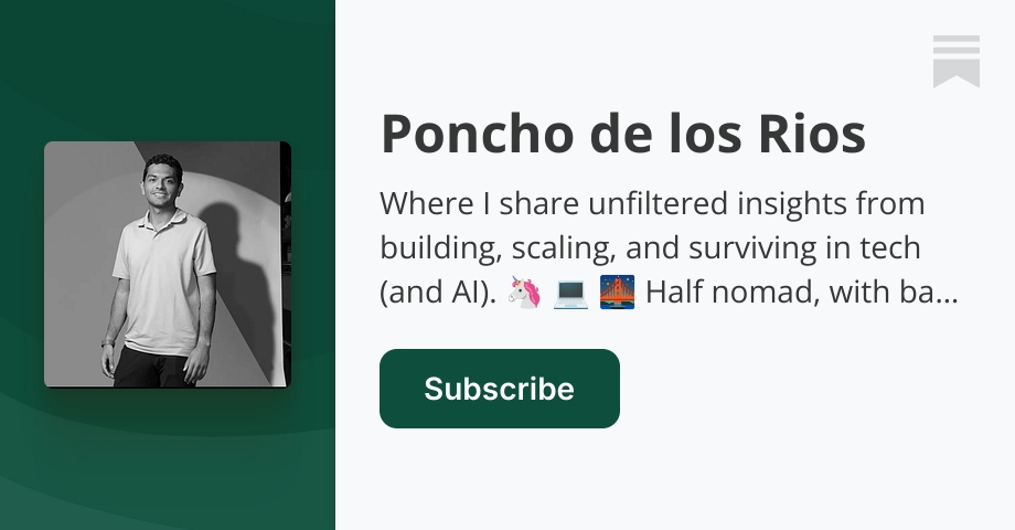 Ponchodelosrios | Alfonso.Delosrios | Substack