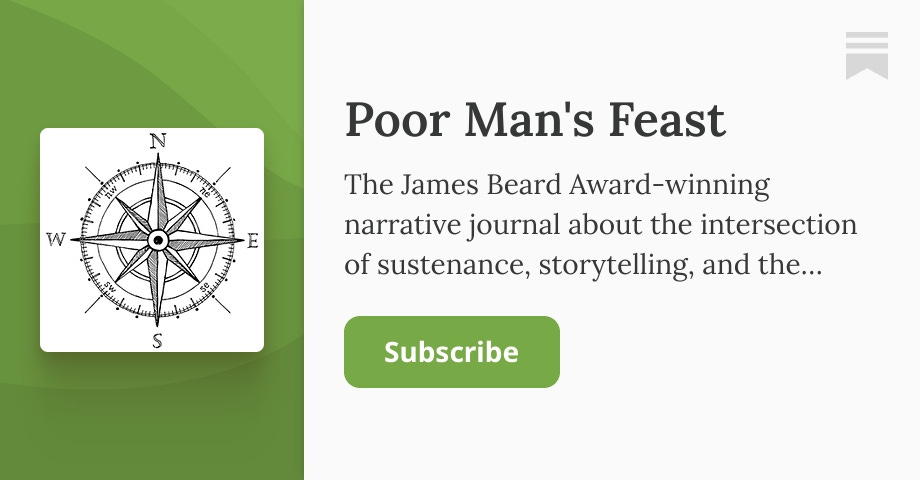 Poor Man's Feast | Elissa Altman | Substack