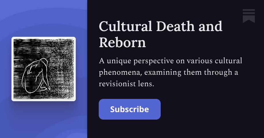 Cultural Death and Reborn | Boris-Mihail popTodorov | Substack