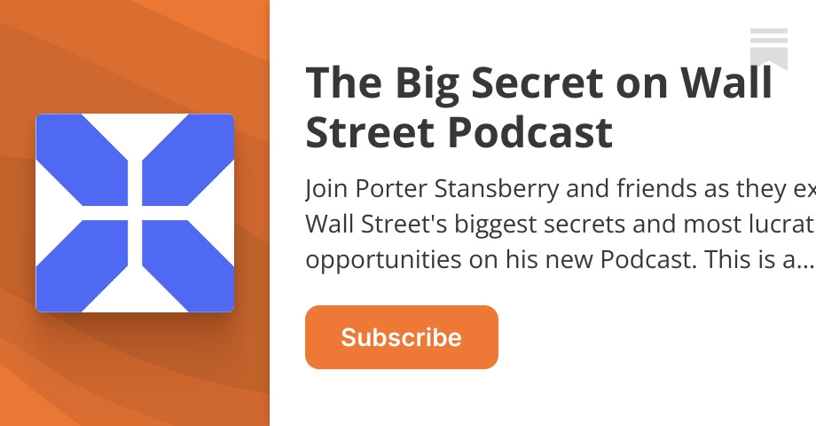 The Big Secret on Wall Street Podcast | Alicia Hsieh | Substack