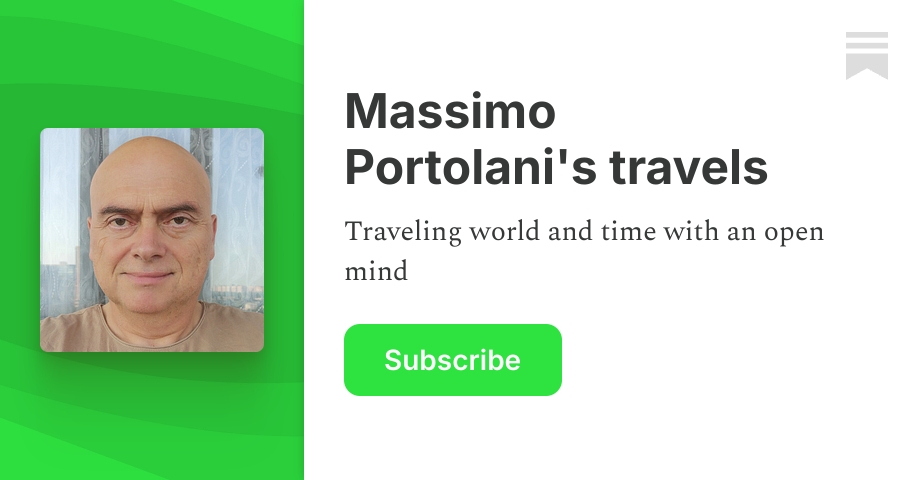 Massimo Portolani's travels | Substack