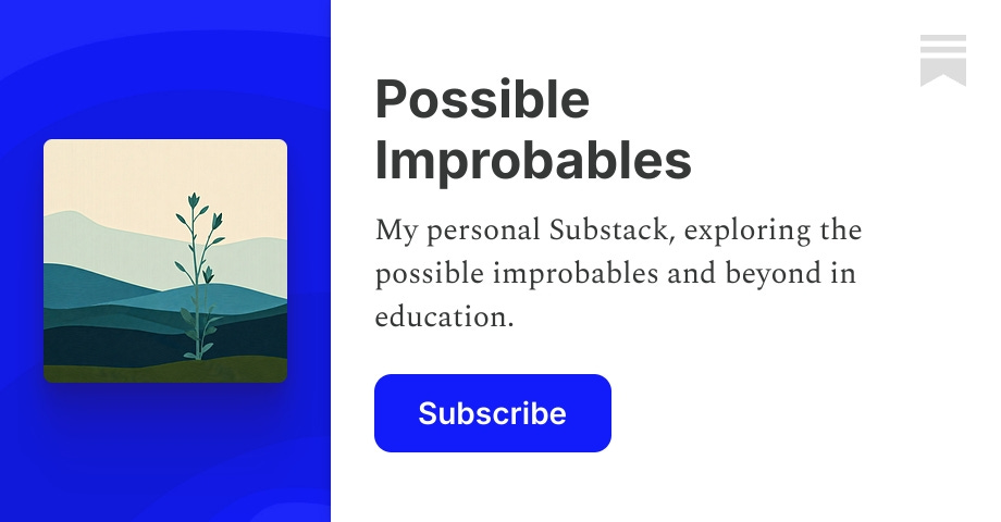 Possible Improbables | Liz Cohen | Substack
