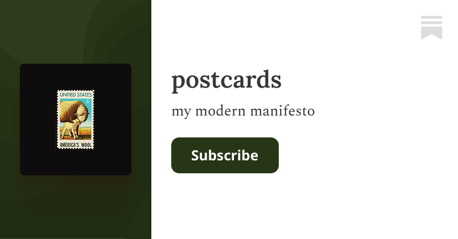 postcards | idy | Substack