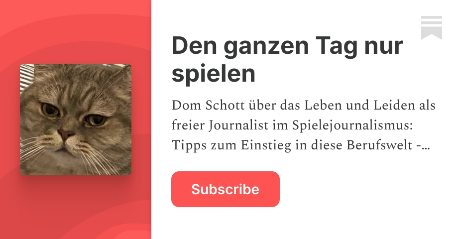 Den ganzen Tag nur spielen | Dom Schott | Substack
