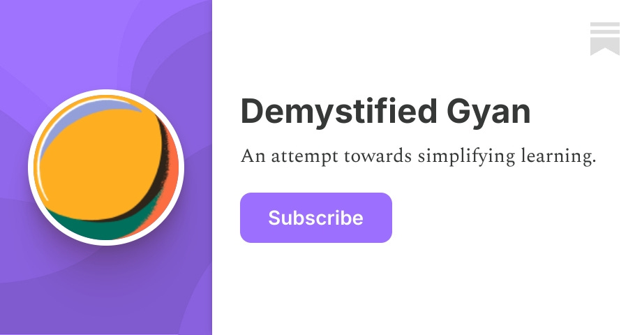 Demystified Gyan | Prathvik Shetty | Substack