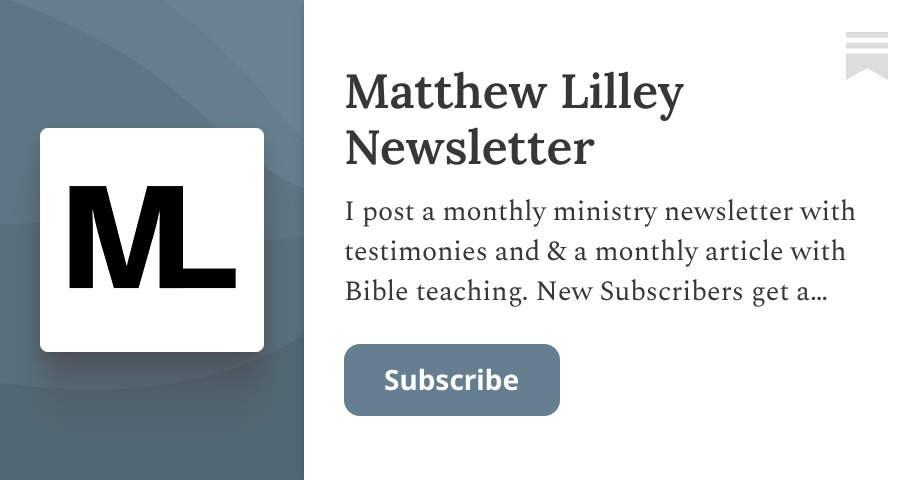 Matthew Lilley | Substack