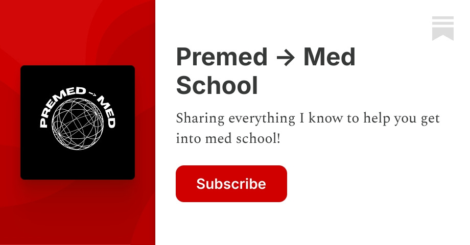 Archive - Premed -> Med School