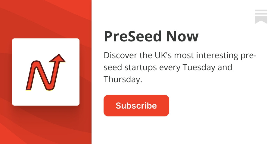 PreSeed Now | Martin SFP Bryant | Substack