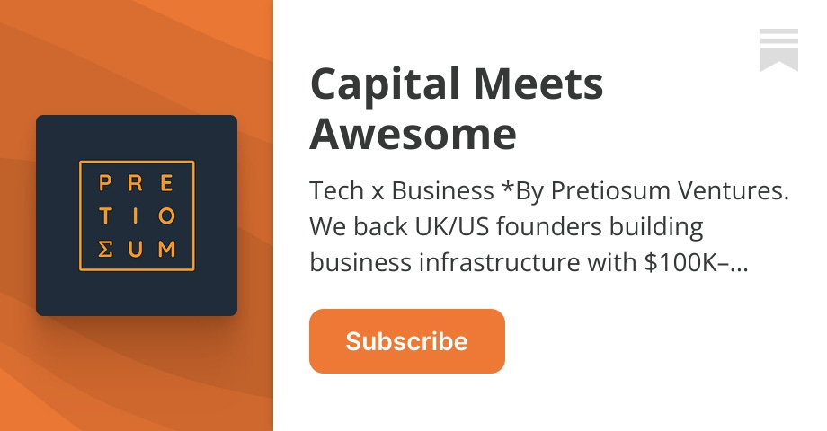 Pretiosum Ventures | Substack