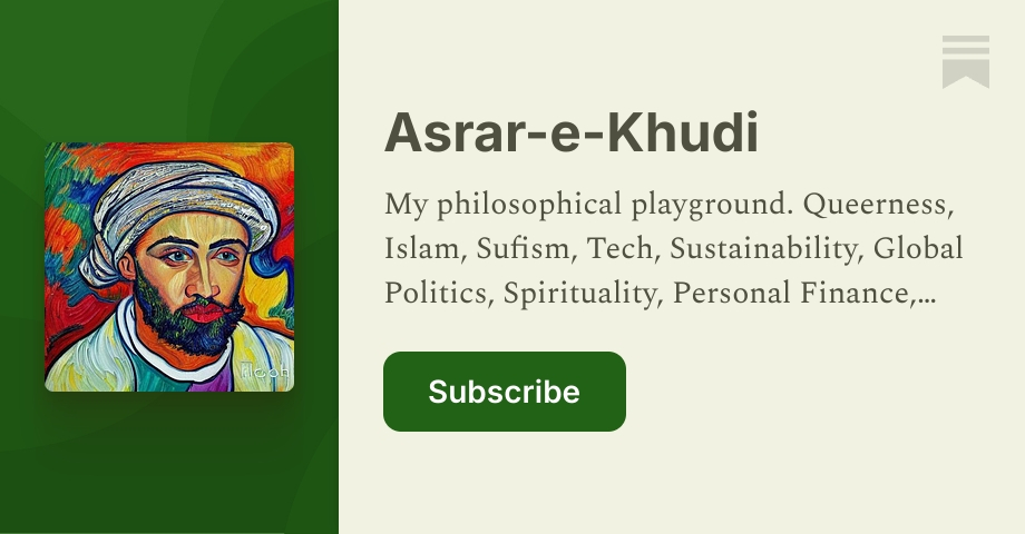 Asrar-e-Khudi | Ali | Substack