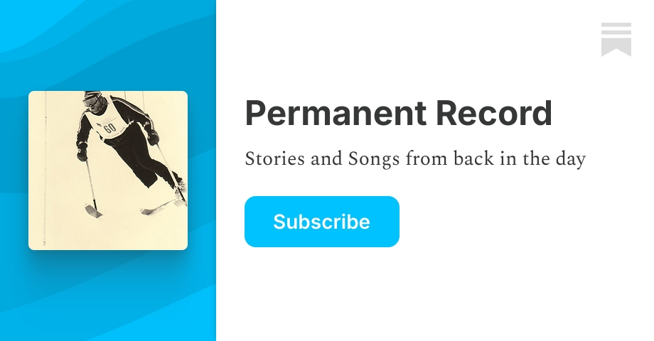 Permanent Record | Doug Pringle | Substack