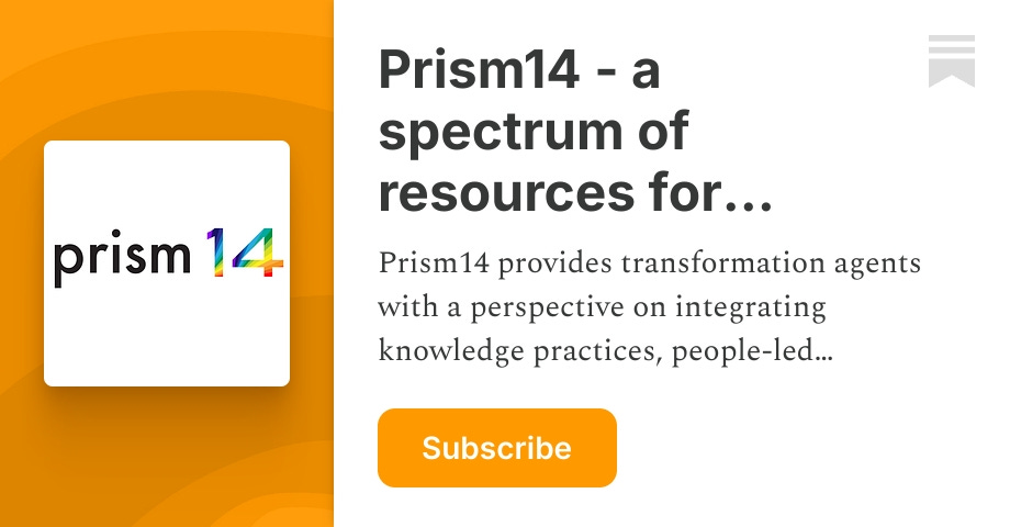 Prism14 - a spectrum of resources for innovation | Kiya Kersh | Substack
