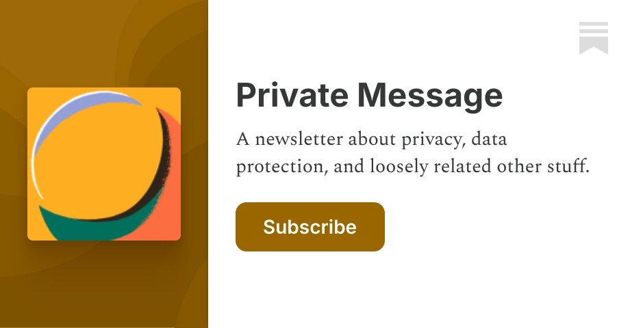 Private Message | Cal Samson | Substack