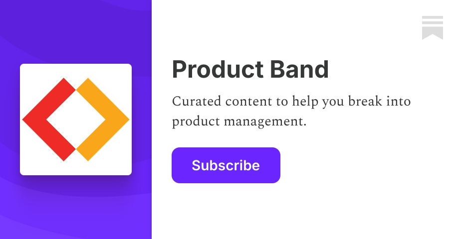 Product Band | Krish | Substack