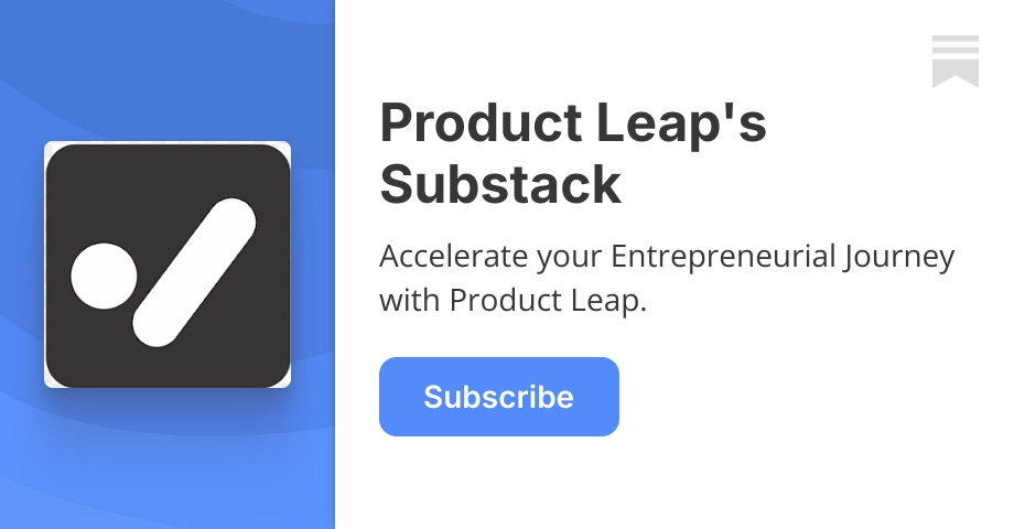 Product Leap's Substack | Substack