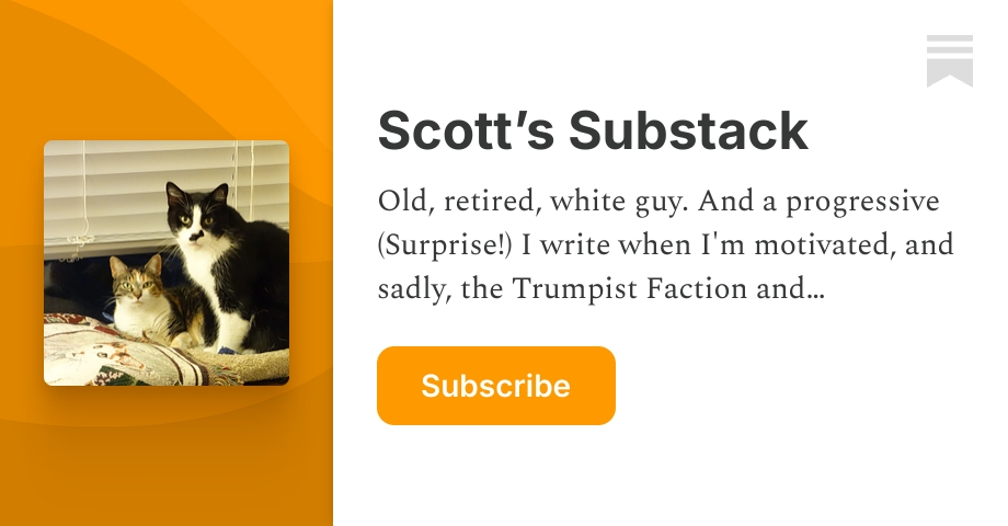 Welcome! - Scott’s Substack
