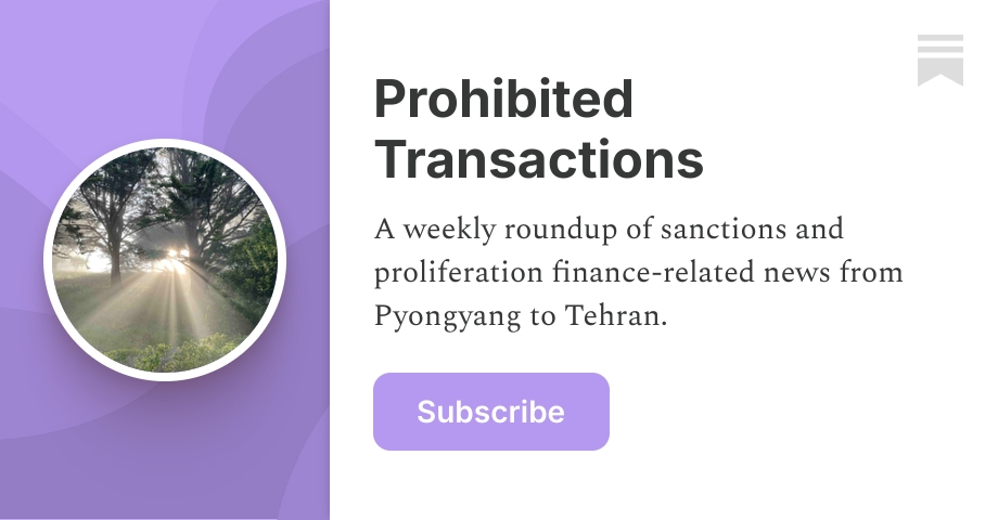 Prohibited Transactions | Jende Huang | Substack