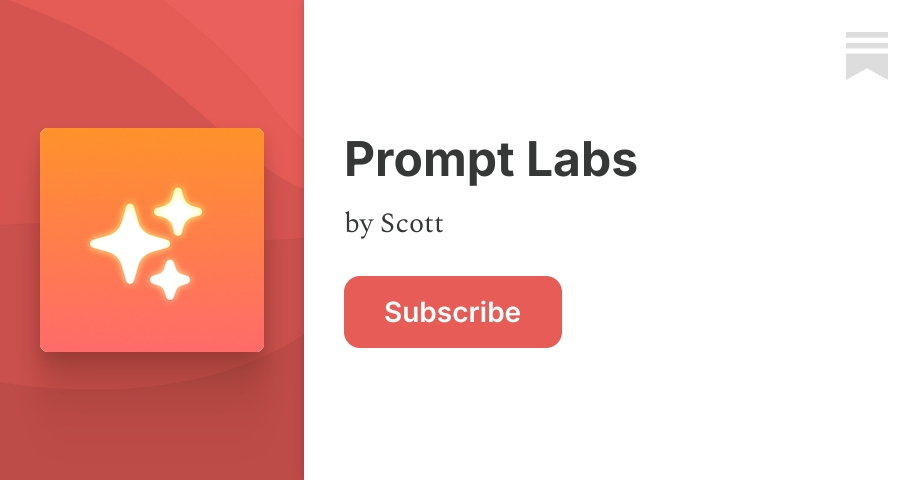 Prompt Labs | Substack