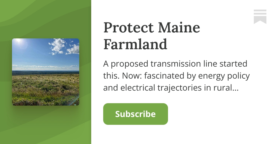 Protect Maine Farmland | Substack