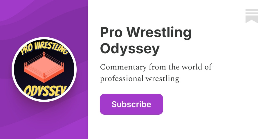 Pro Wrestling Odyssey | Substack