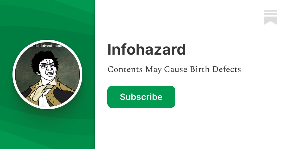Infohazard | Substack