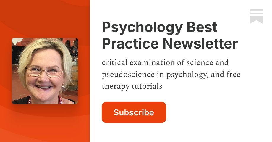 Psychology Best Practice Newsletter | Christine Sutherland | Substack