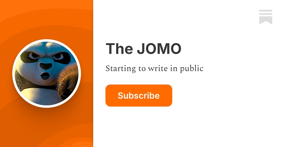 The JOMO | Gagandeep Josan | Substack