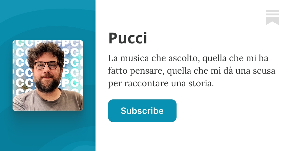 Pucci | Federico Pucci | Substack