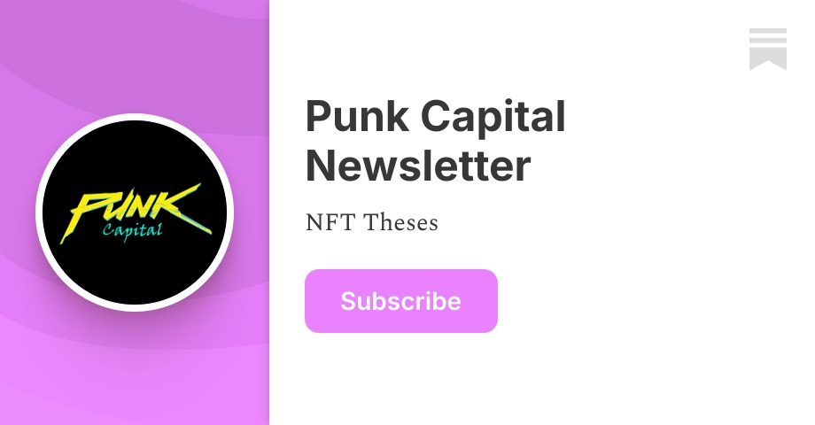 Punk Capital Newsletter | Substack