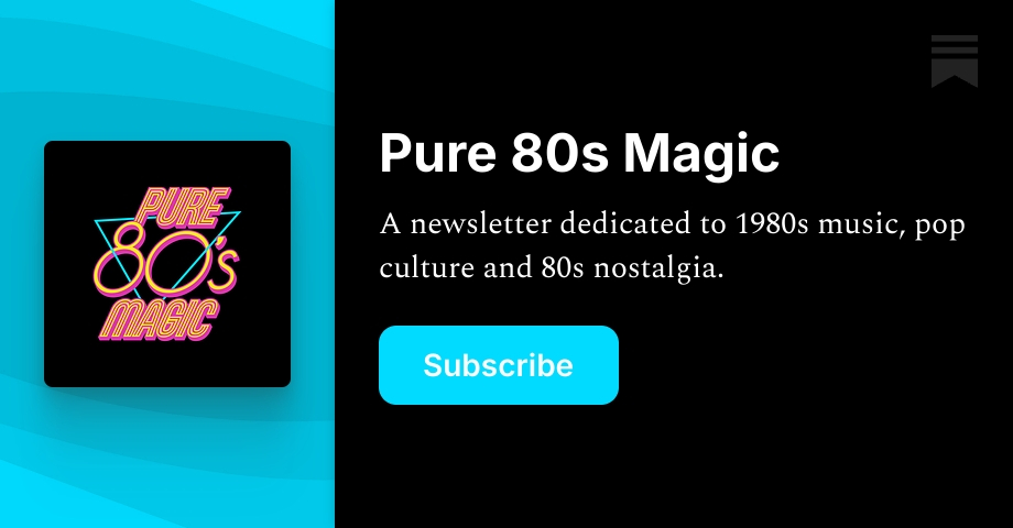 Pure 80s Magic | Ryan Welton | Substack