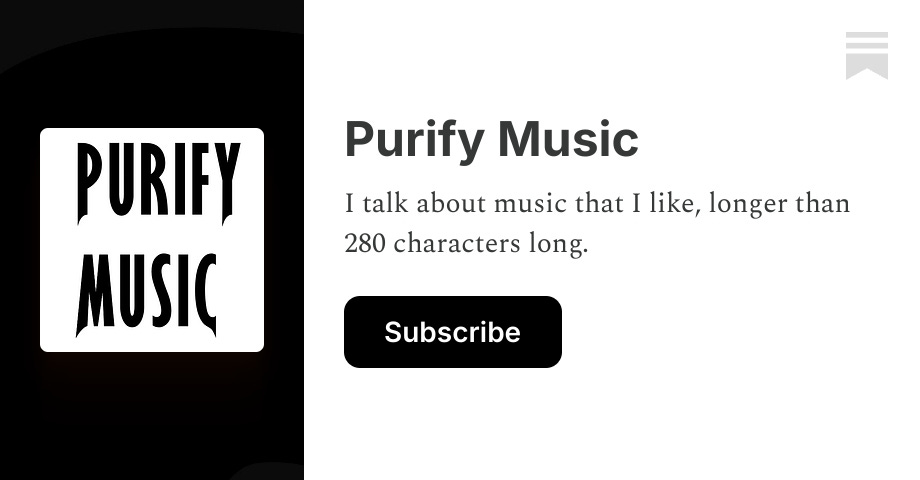 Purify Music | Zach | Substack