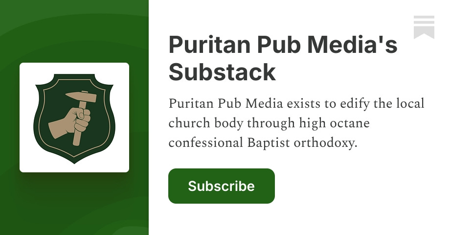 Puritan Pub Media's Substack | Substack
