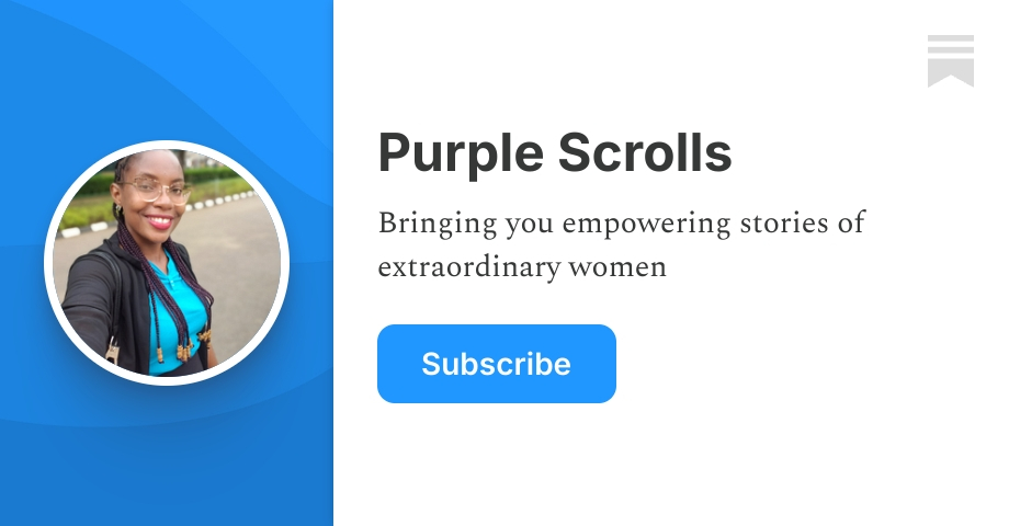 Purple Scrolls | Elizabeth Tosanwunmi Tarre | Substack